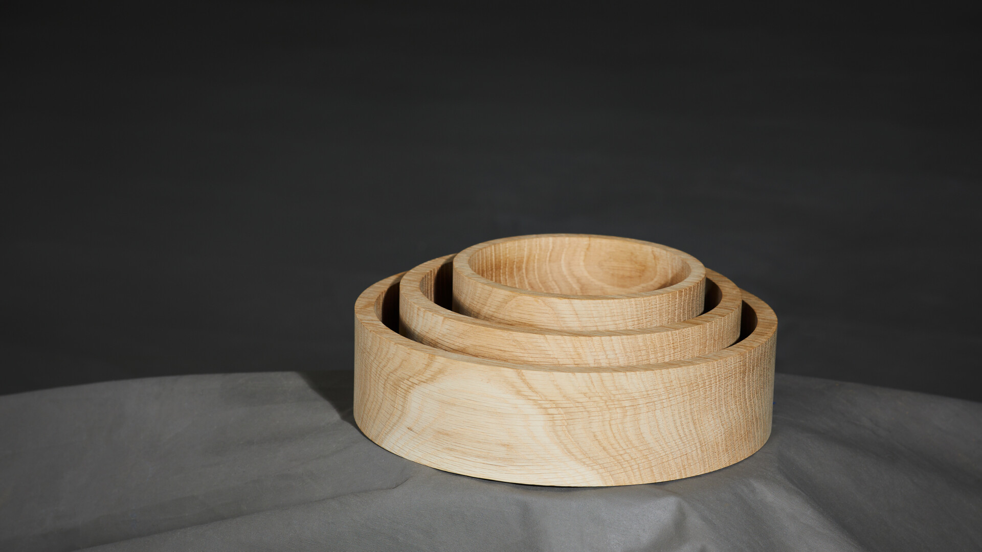 Schwindungstrick - Holzdosen aus Eiche-Vollholz von Daniel Gerken